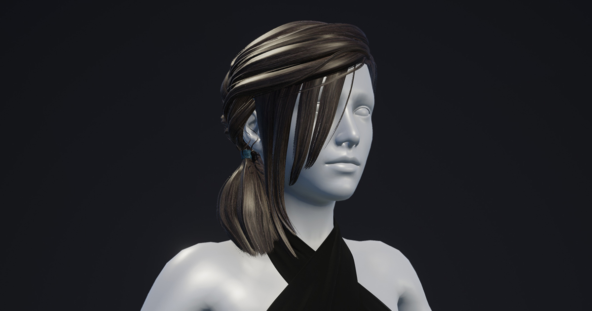 Savage Braid Female from Tafi | 3D Clothing | Unity Asset Store