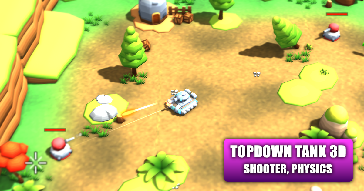 Top Down Tank 3D - Game Template | Packs | Unity Asset Store