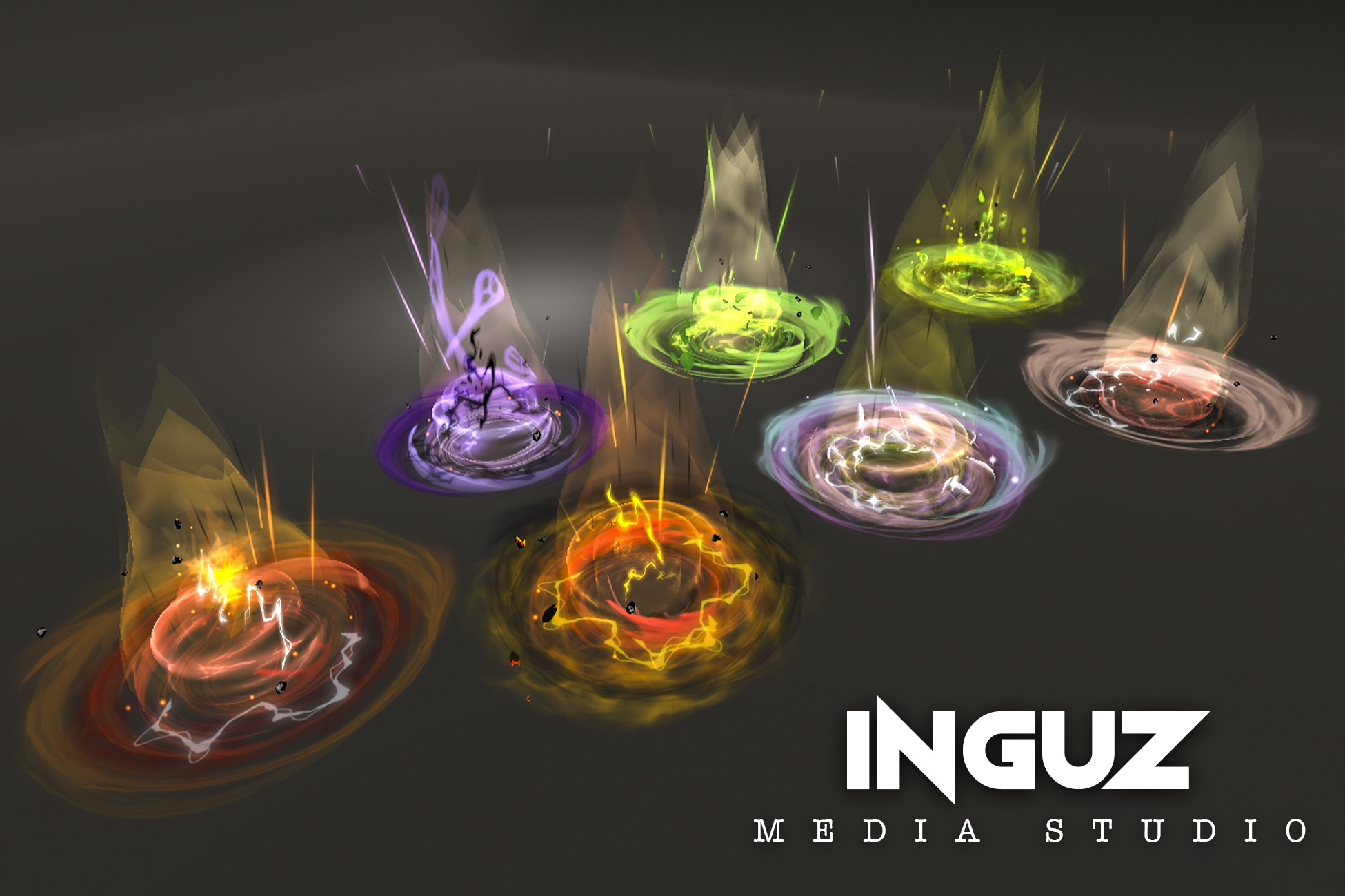 The Power Up and Charging Energy VFX | VFX Particles | Unity Asset Store