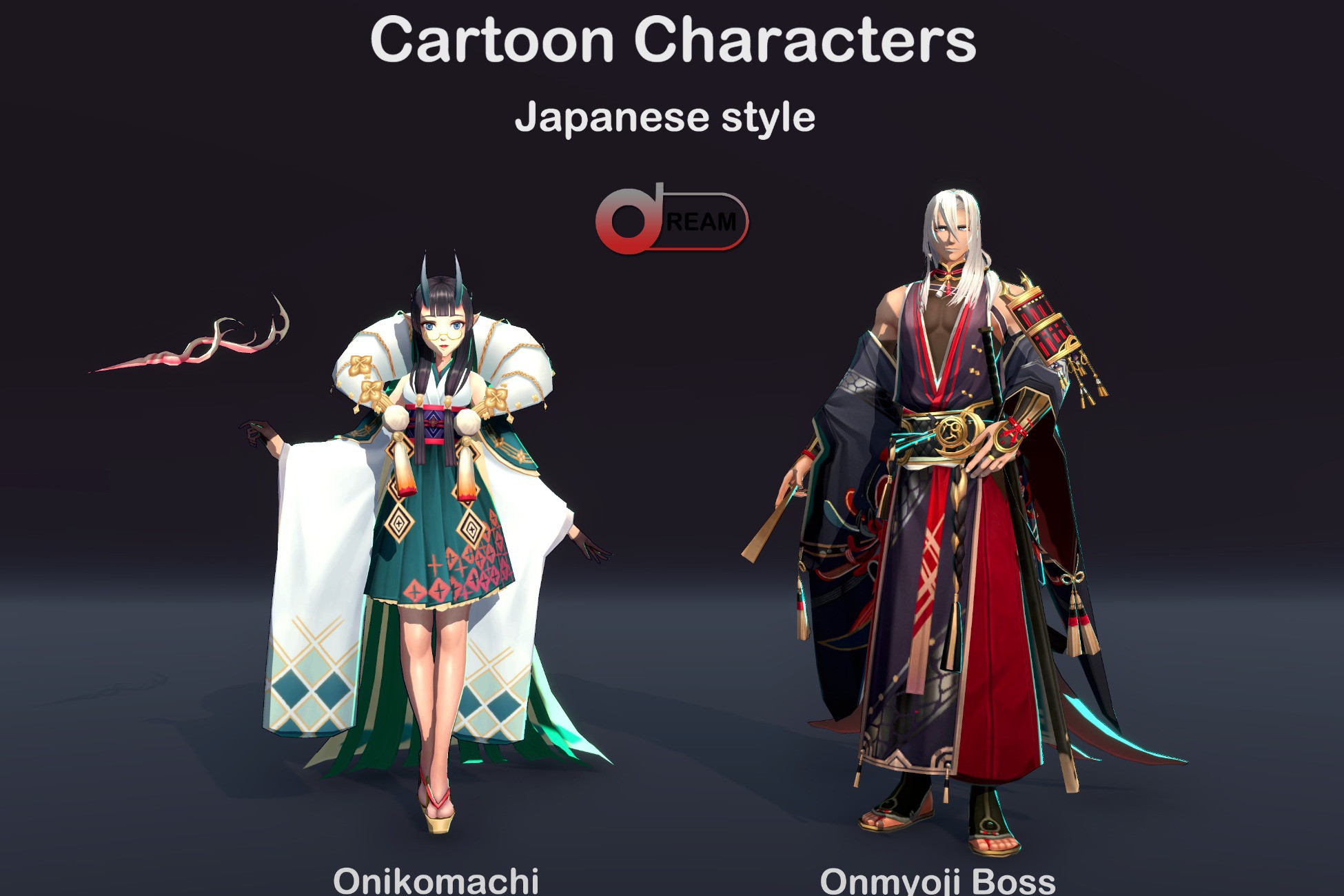 Cartoon Characters_Japanese style11 | Characters | Unity Asset Store