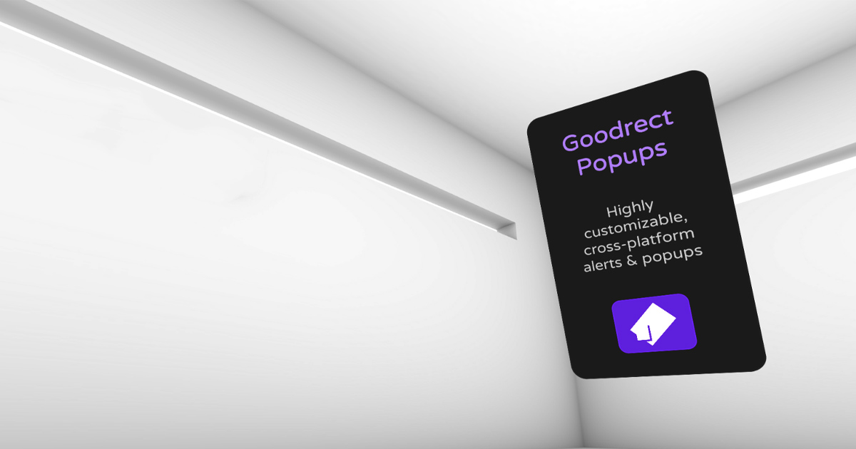 Goodrect Popup | GUI 工具 | Unity Asset Store