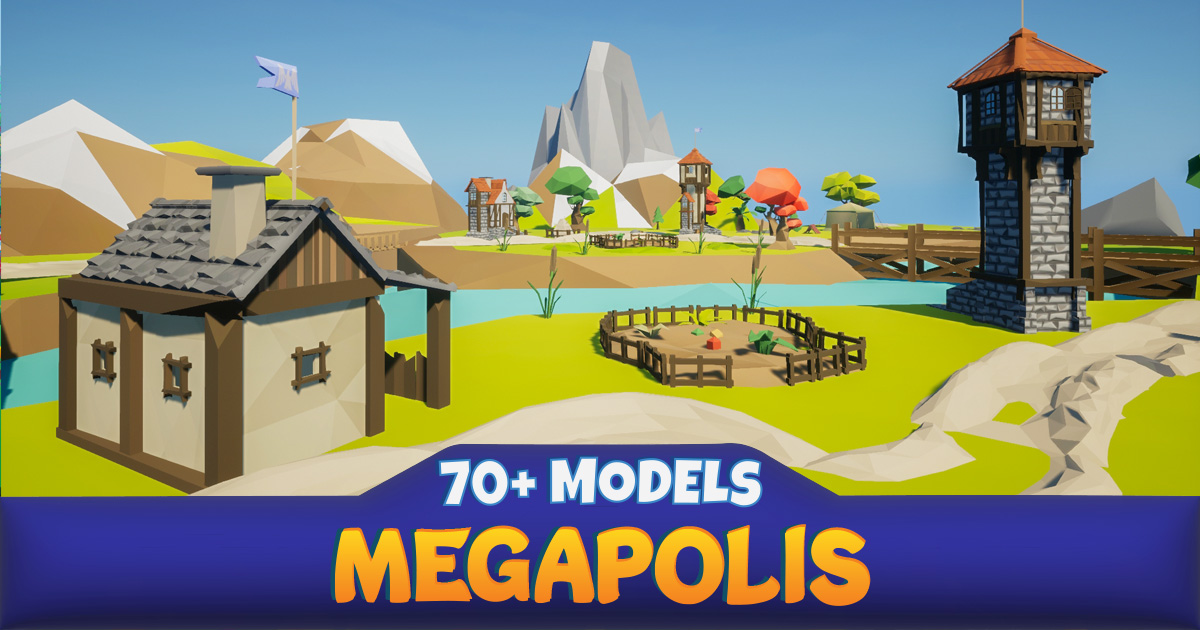 Middle Ages Poly Pack v2.0 | 3D Historic | Unity Asset Store