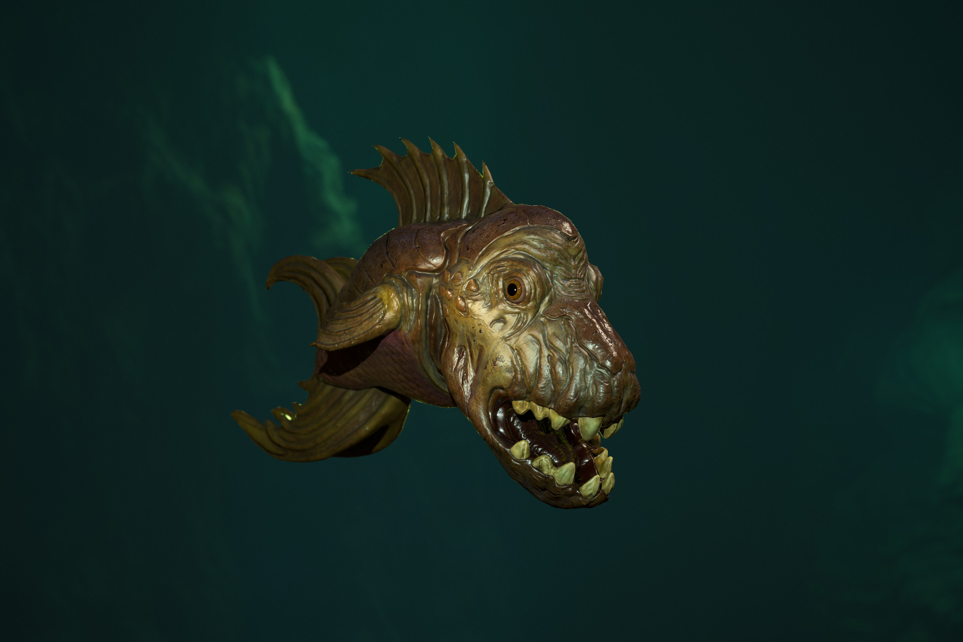 Fish Monster - Hump Fish | Characters | Unity Asset Store