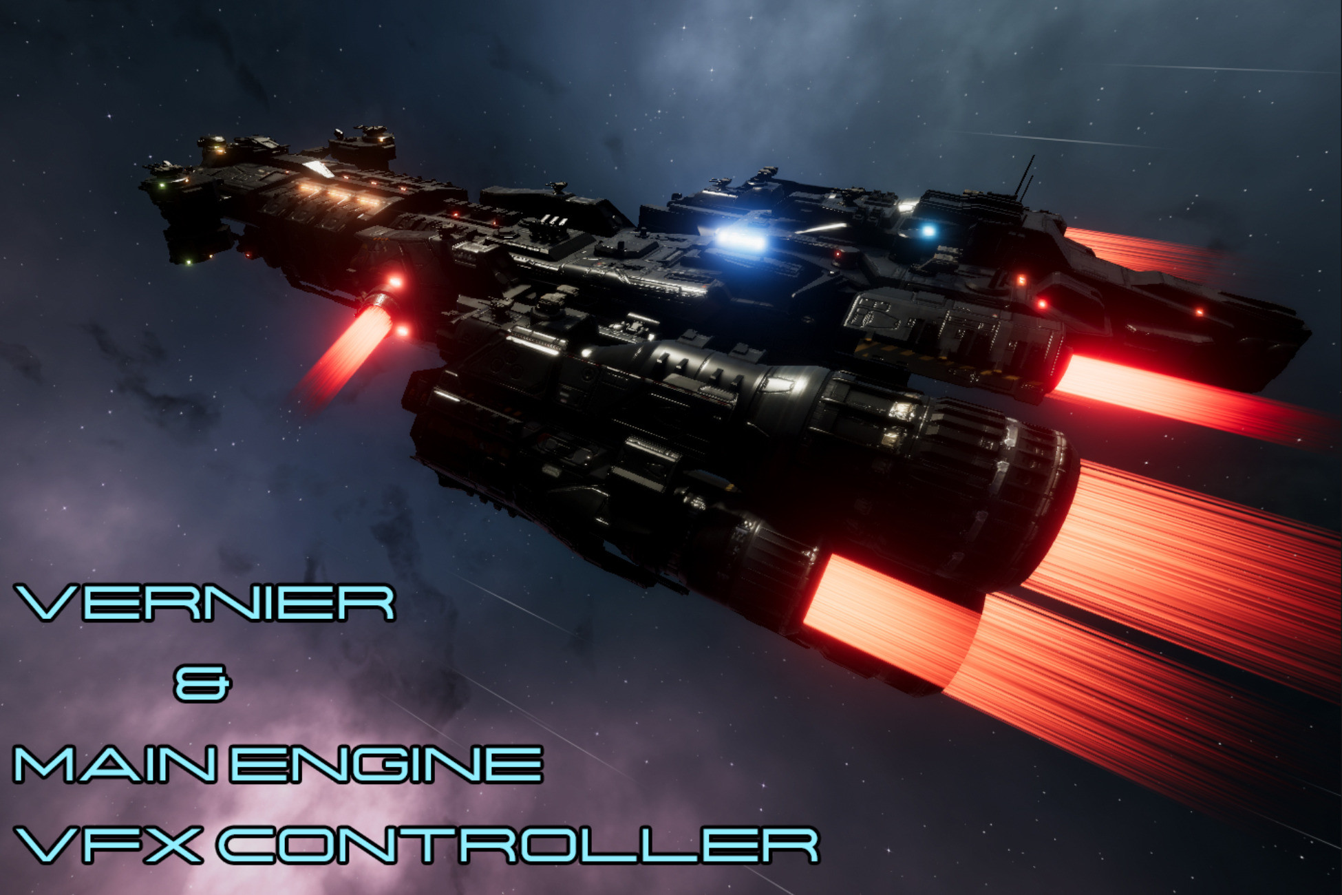 Vernier & Main Engine VFX Controller | 캐릭터 | Unity Asset Store