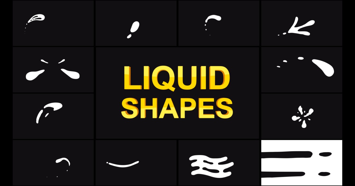 2D Liquid Shapes | VFX | Unity Asset Store