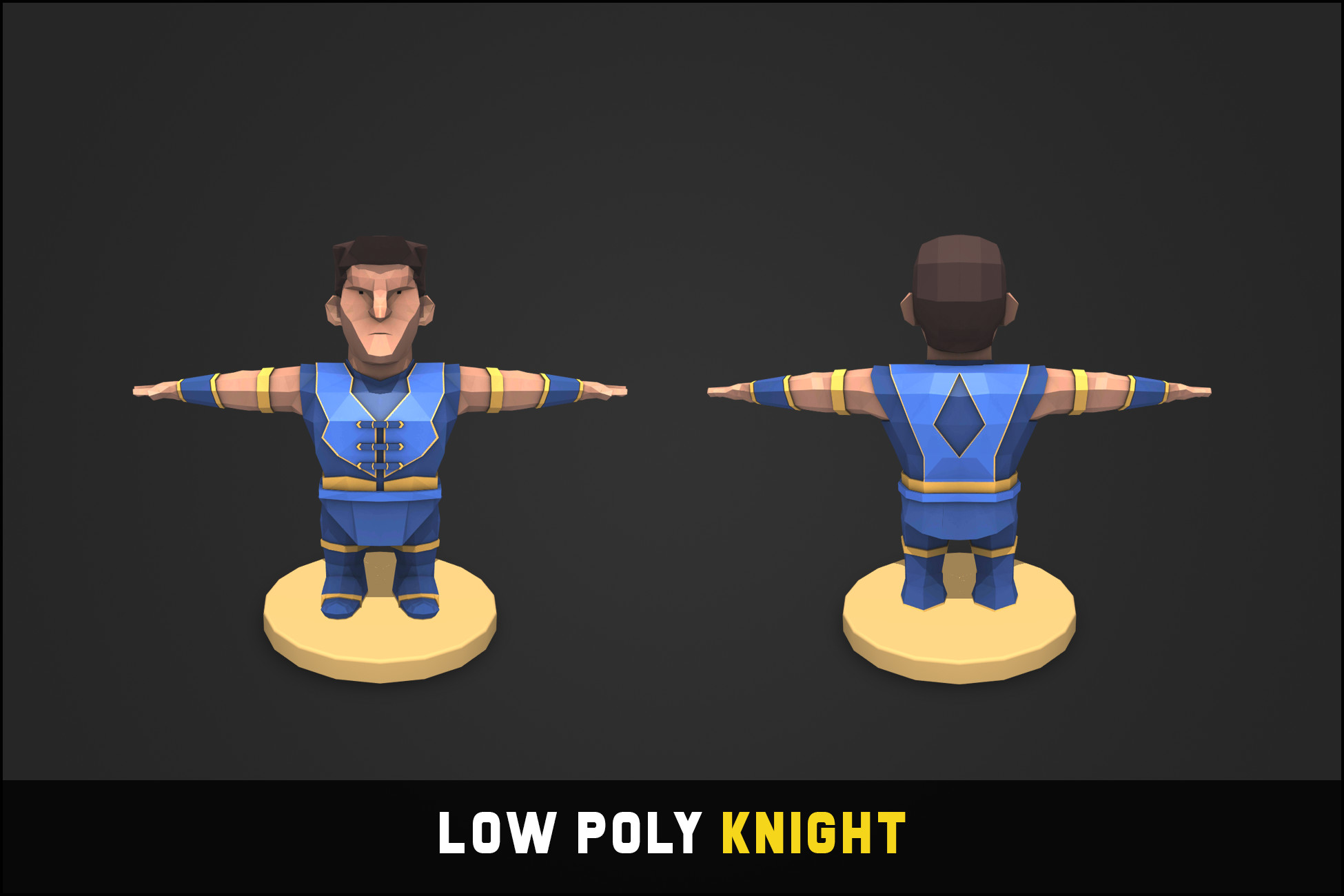 Low Poly Knight 1 | 3D 캐릭터 | Unity Asset Store