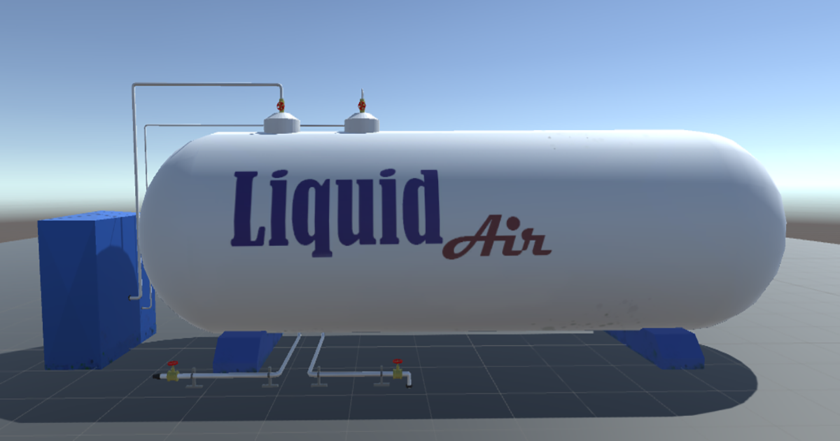 Co2 Tank | 3D Industrial | Unity Asset Store