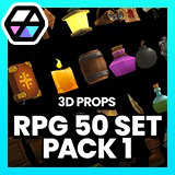 3D Props - RPG 50 Set1