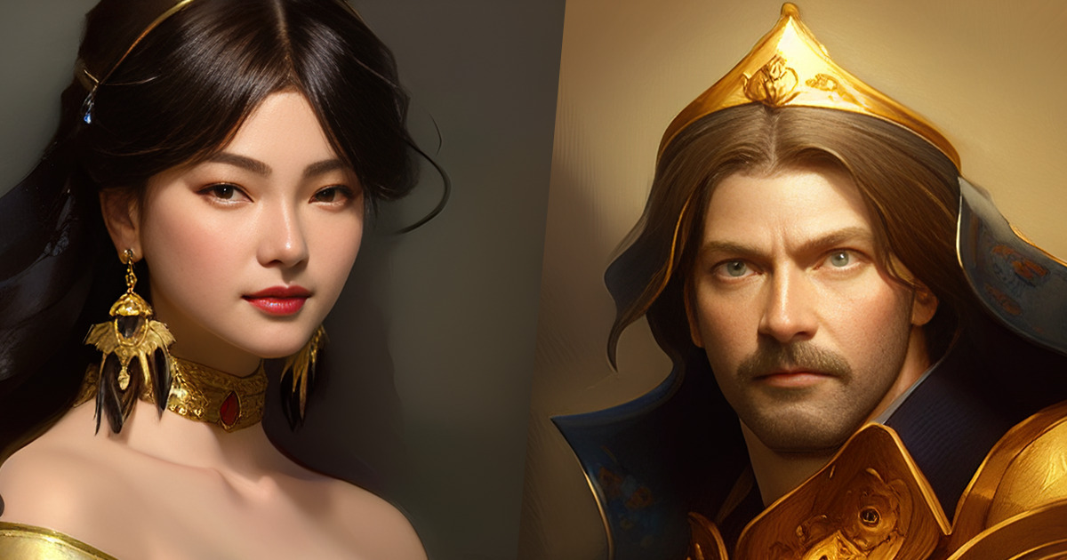 Fantasy Portraits 2d Icons Unity Asset Store