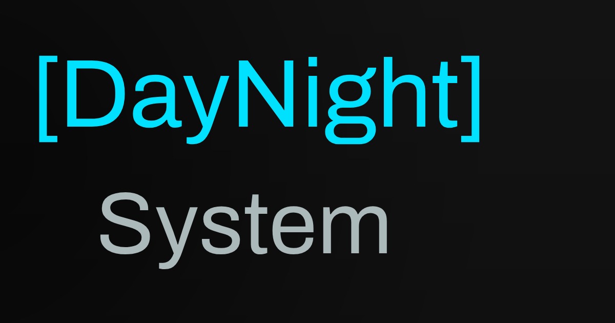 DayNight System | Utilities Tools | Unity Asset Store