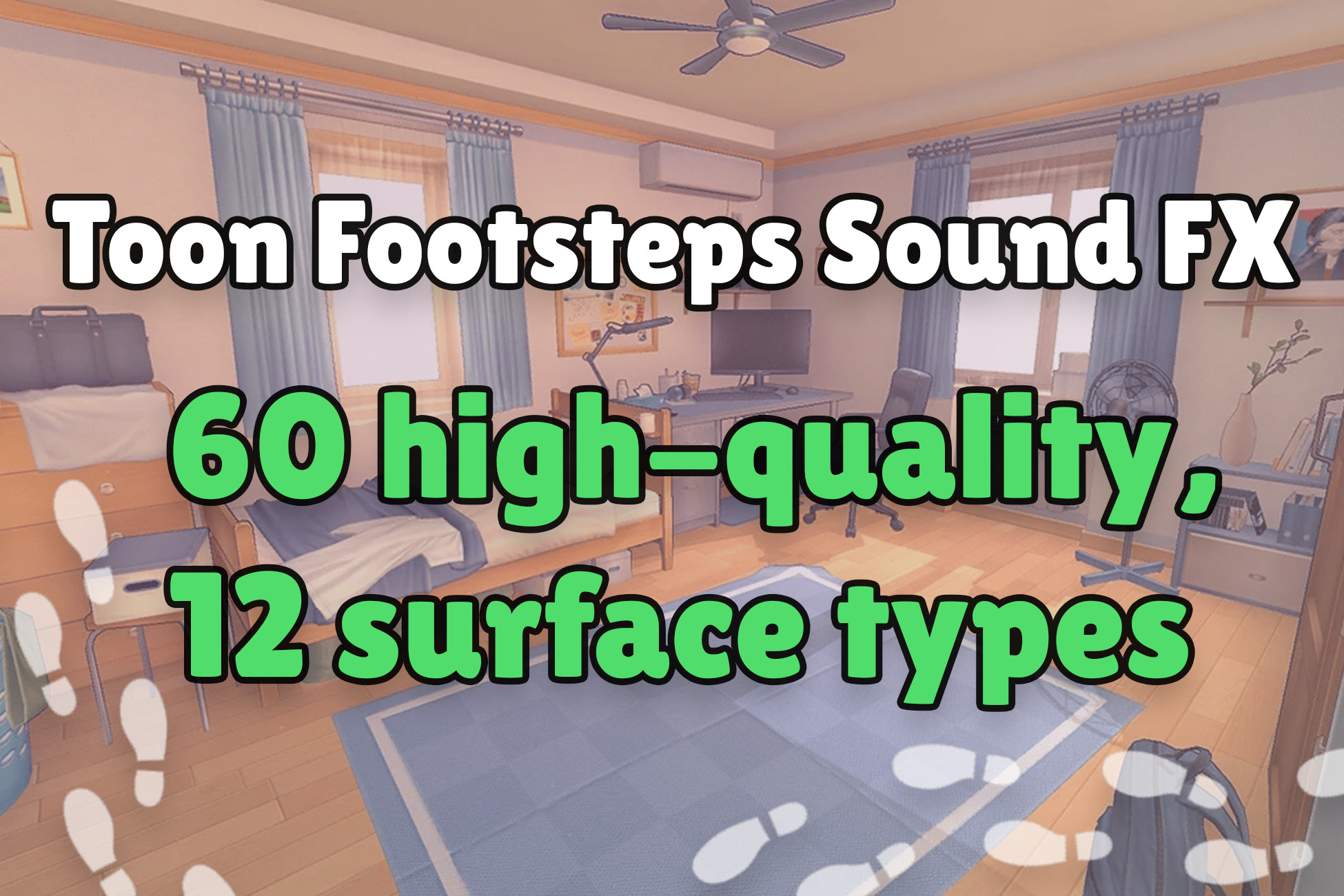 Toon Footsteps Sound FX – Ultimate Collection Bundle by Fly Studios Assets