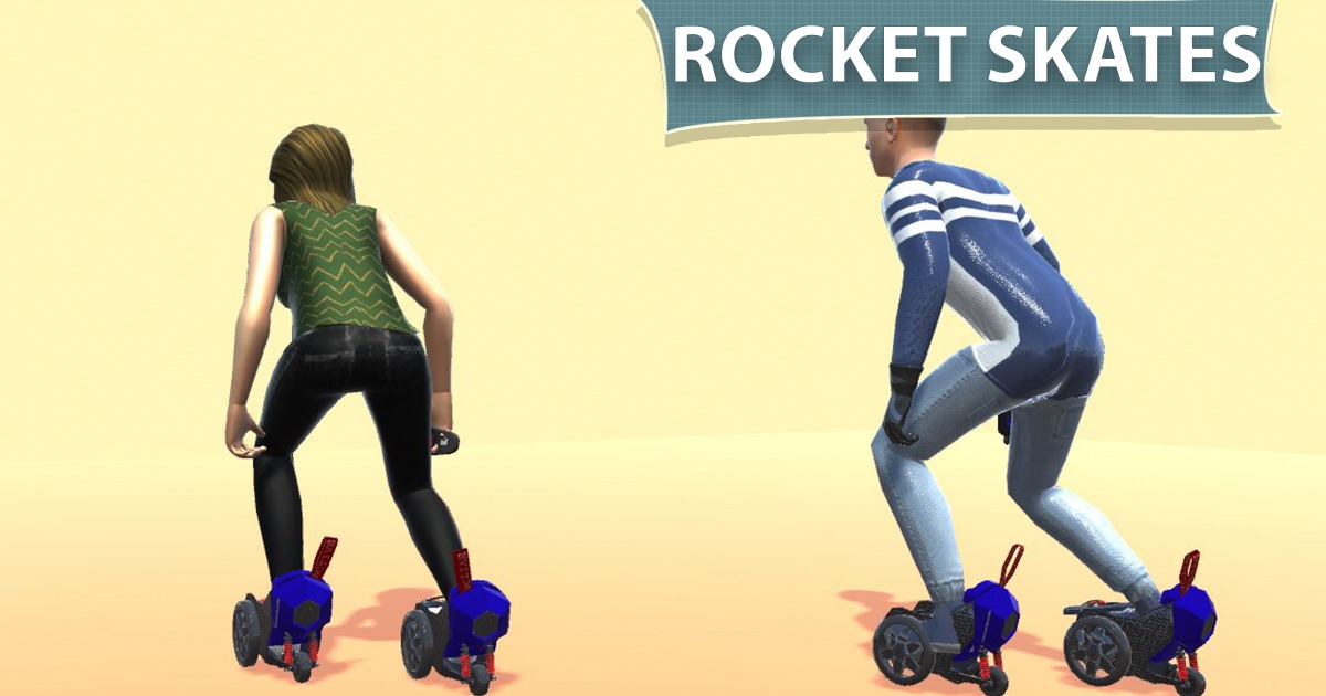 Rocket Skates | 3D 动画 | Unity Asset Store