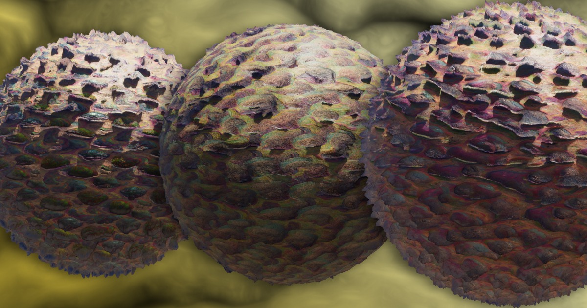 Abstract Alien Textures - Vol 7 | 2D Textures & Materials | Unity Asset ...