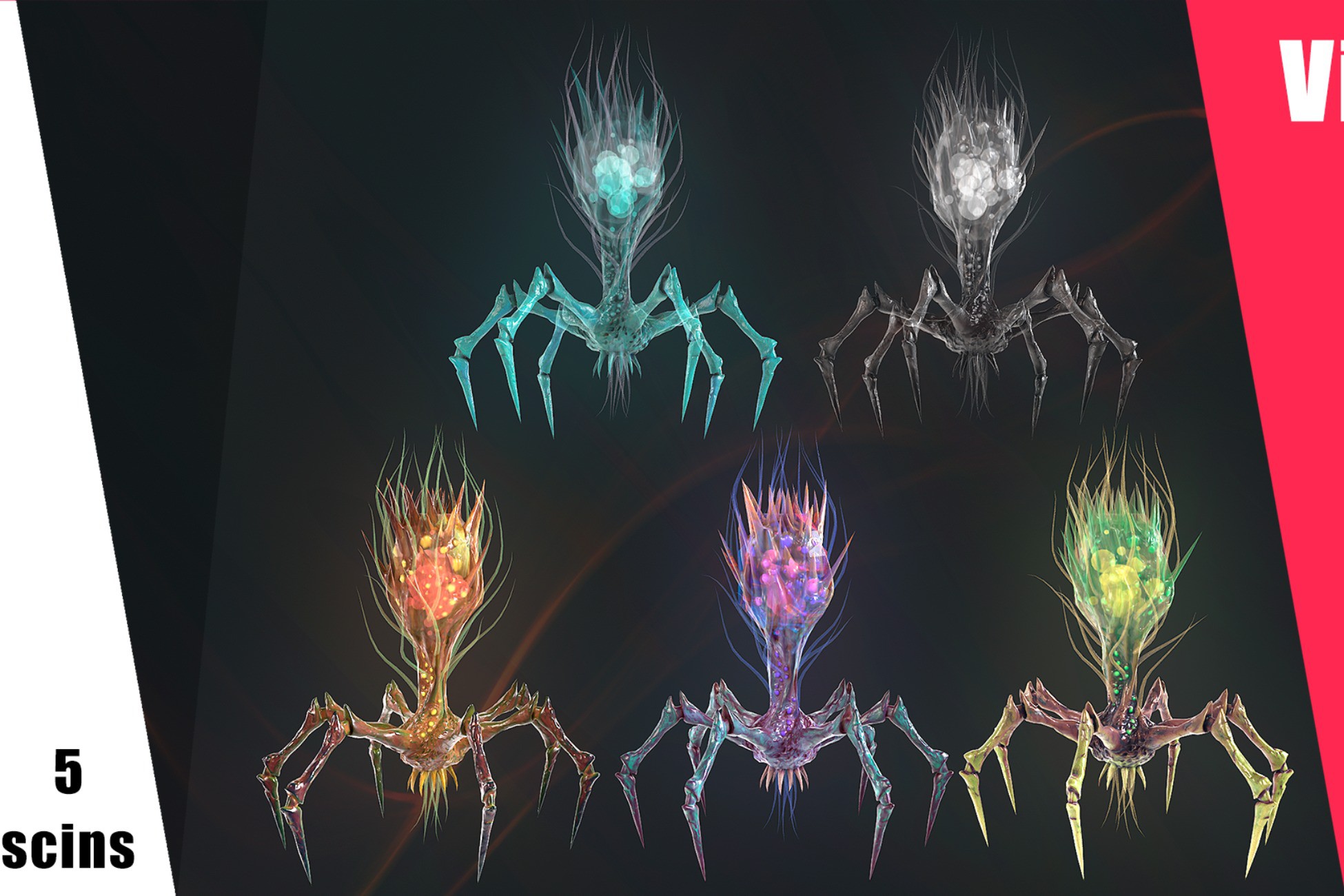 Virus | 3D Creatures | Unity Asset Store
