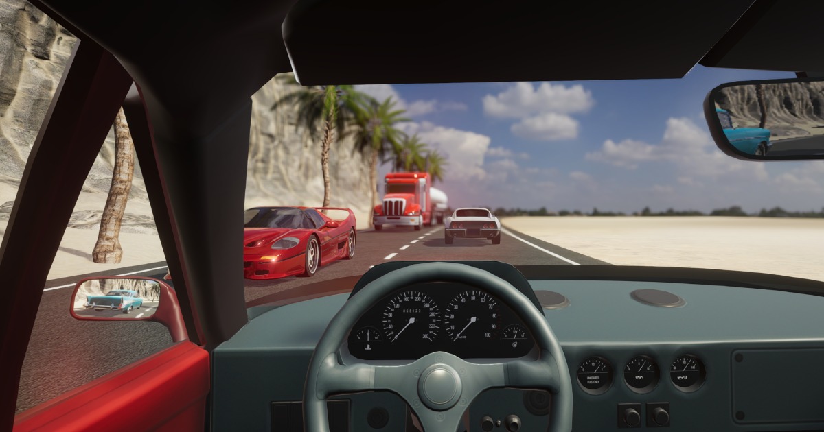 Car interior 28 | 3D Land | Unity Asset Store