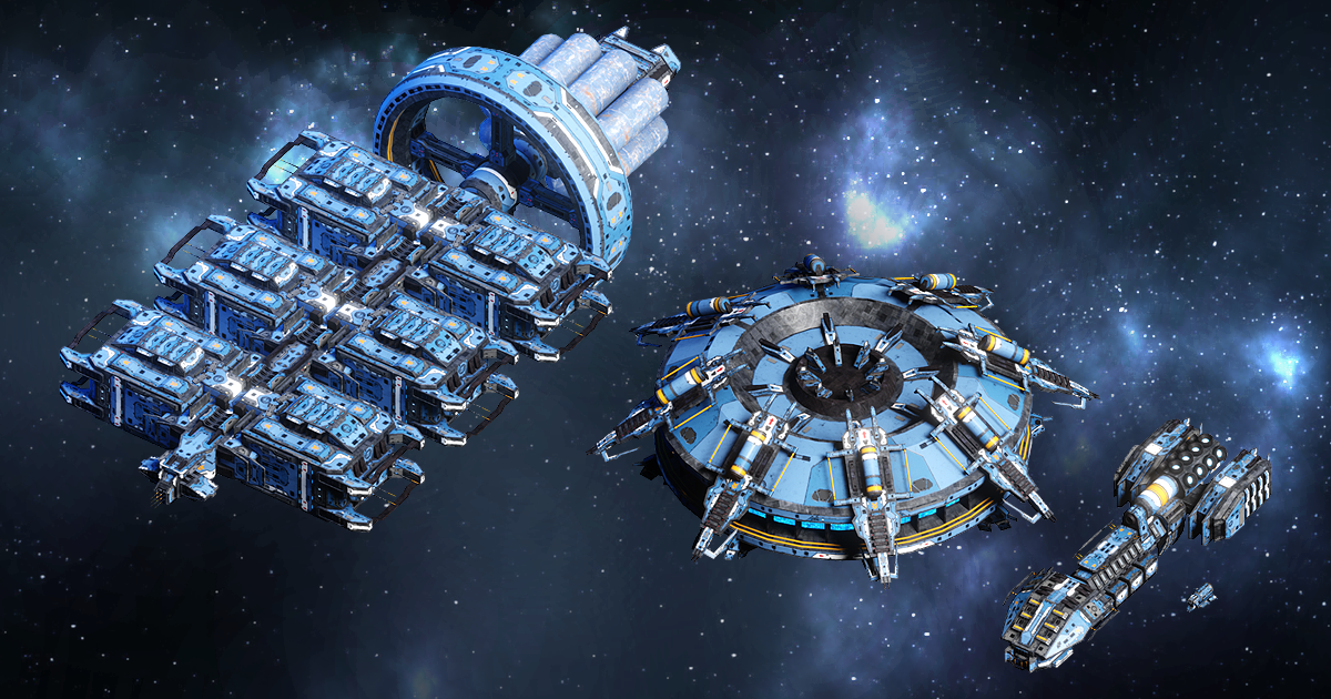 Spaceship Civilian Ship Collection II | 3D Space | Unity Asset Store