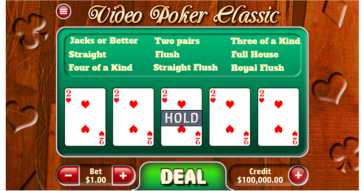 Video Poker Starter Kit | Packs | Unity Asset Store