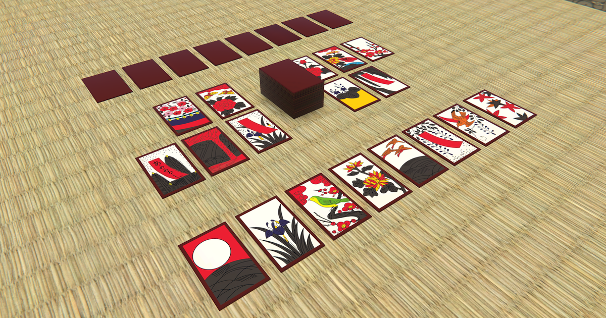 Hanafuda - Japanese playing cards | 3D Props | Unity Asset Store