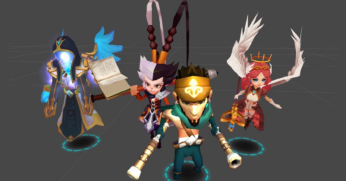 Delicate Cartoonish Characters Pack | 3D | Unity Asset Store