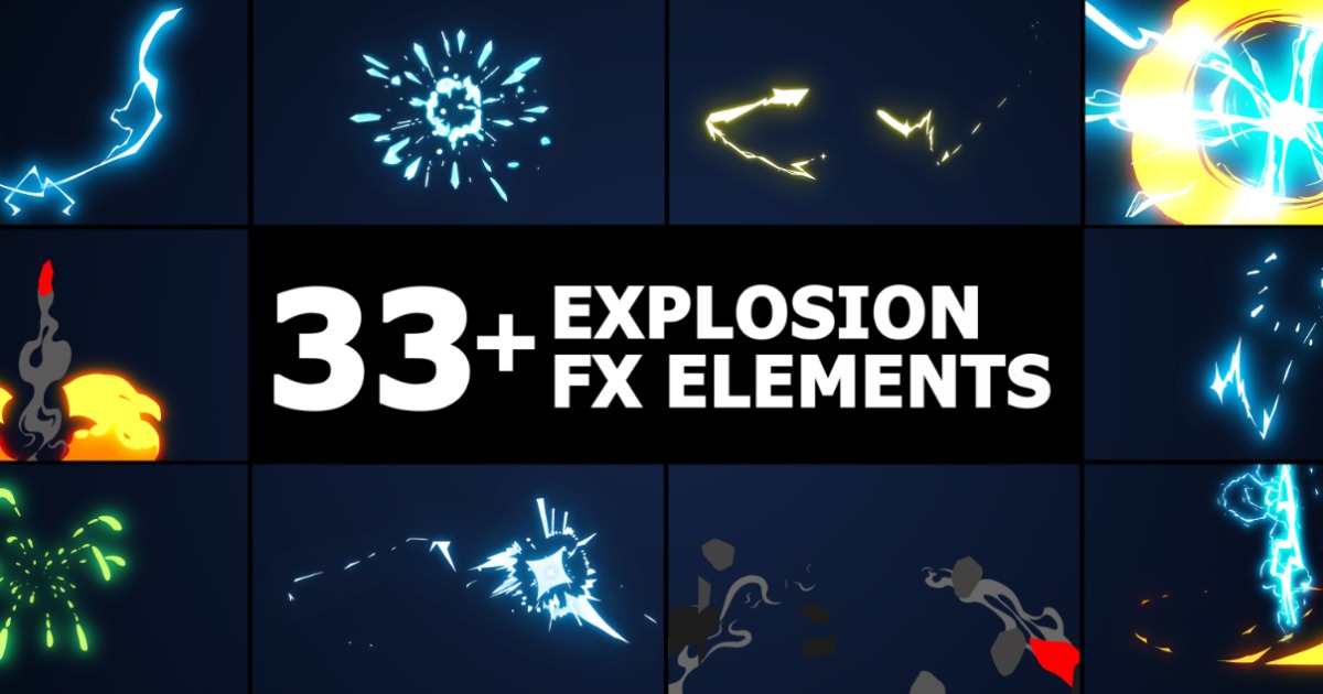 Flash FX Elements Pack 03 | 2D Textures & Materials | Unity Asset Store