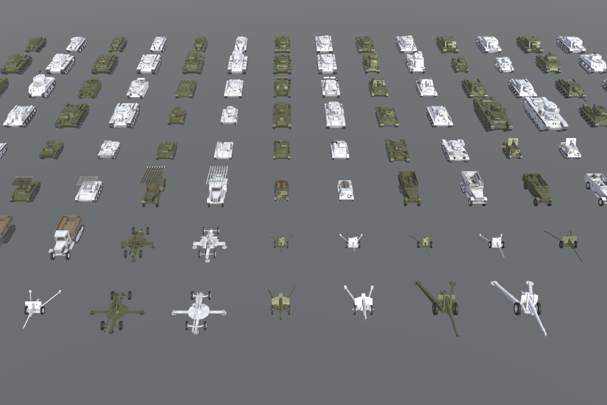 WW2 Russian Armed Forces | 3D Land | Unity Asset Store