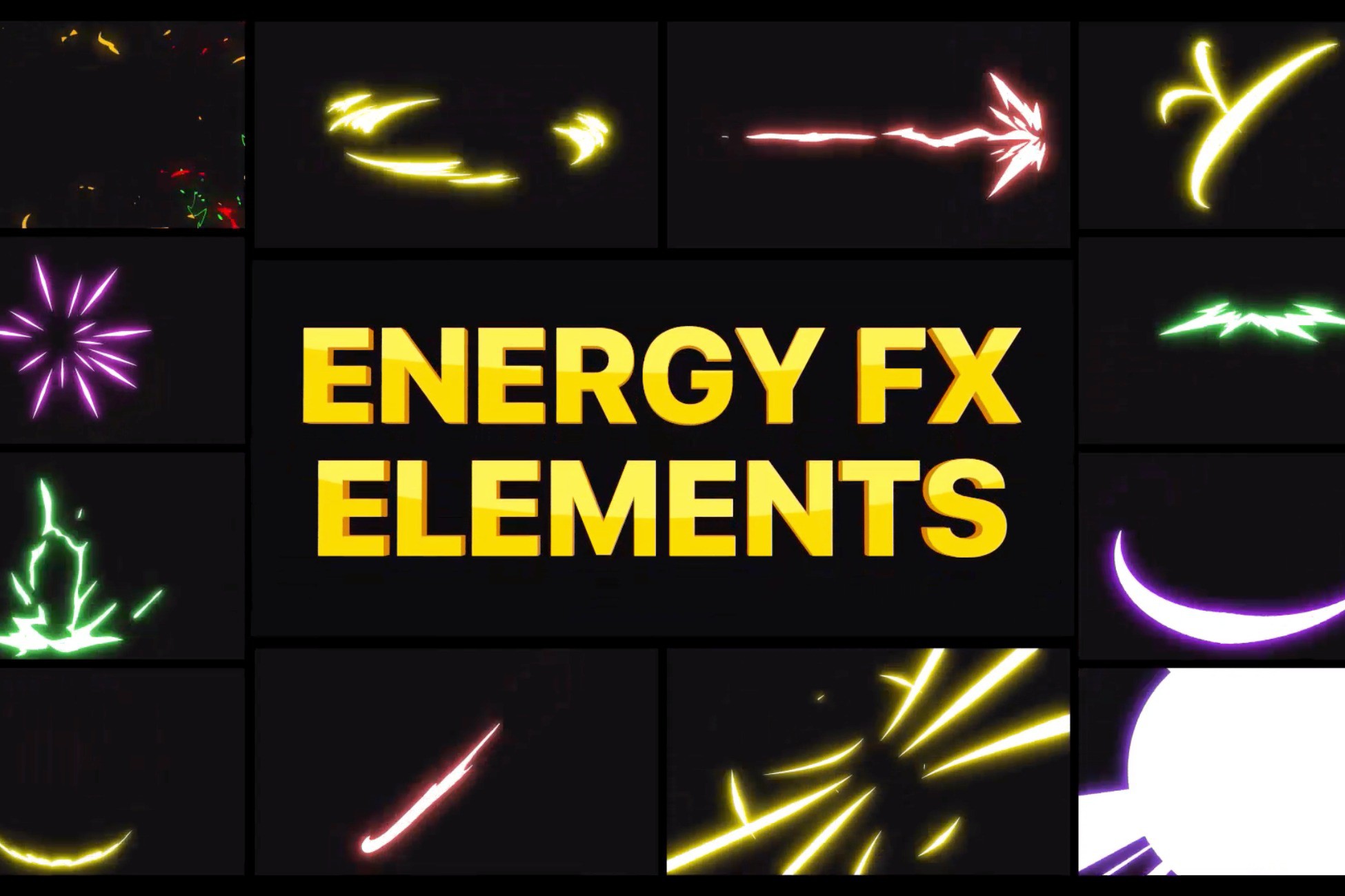 Energy Elements 01 | 2D 텍스처 및 소재 | Unity Asset Store