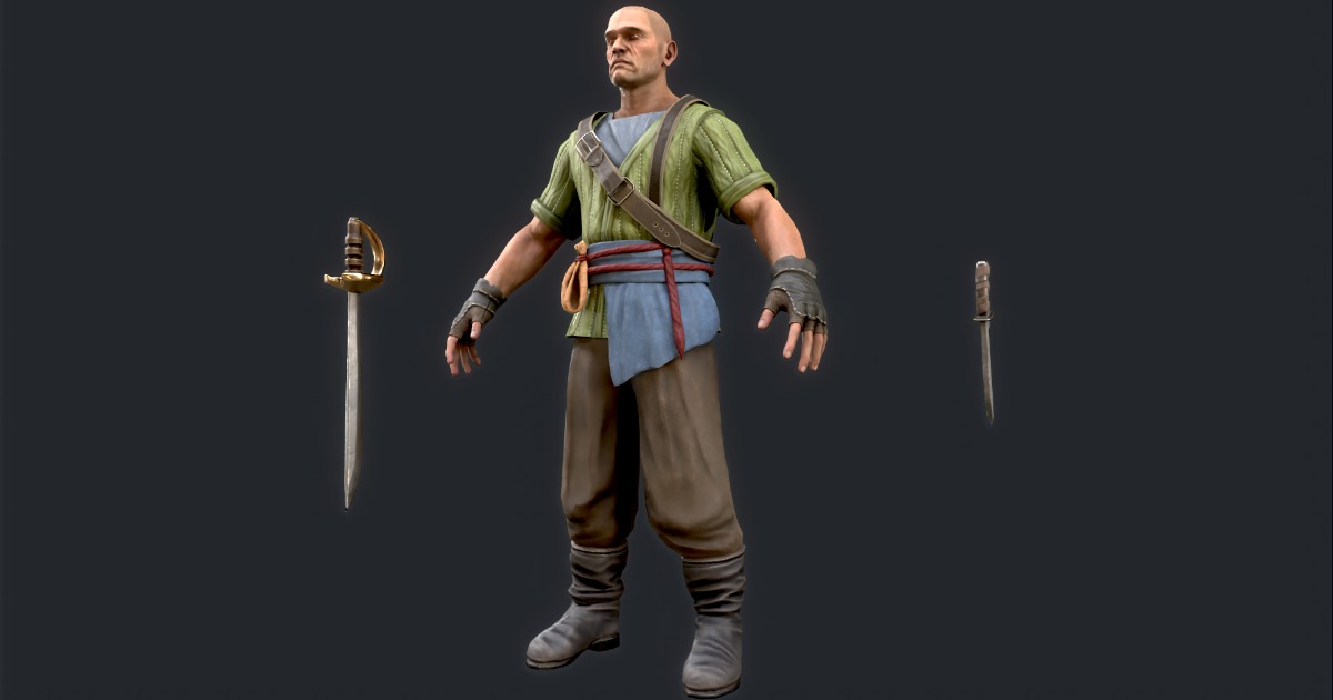 pirate 4 | 角色 | Unity Asset Store