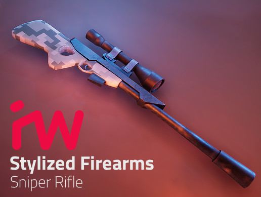 Stylized Sniper Rifle | 3D Guns | Unity Asset Store