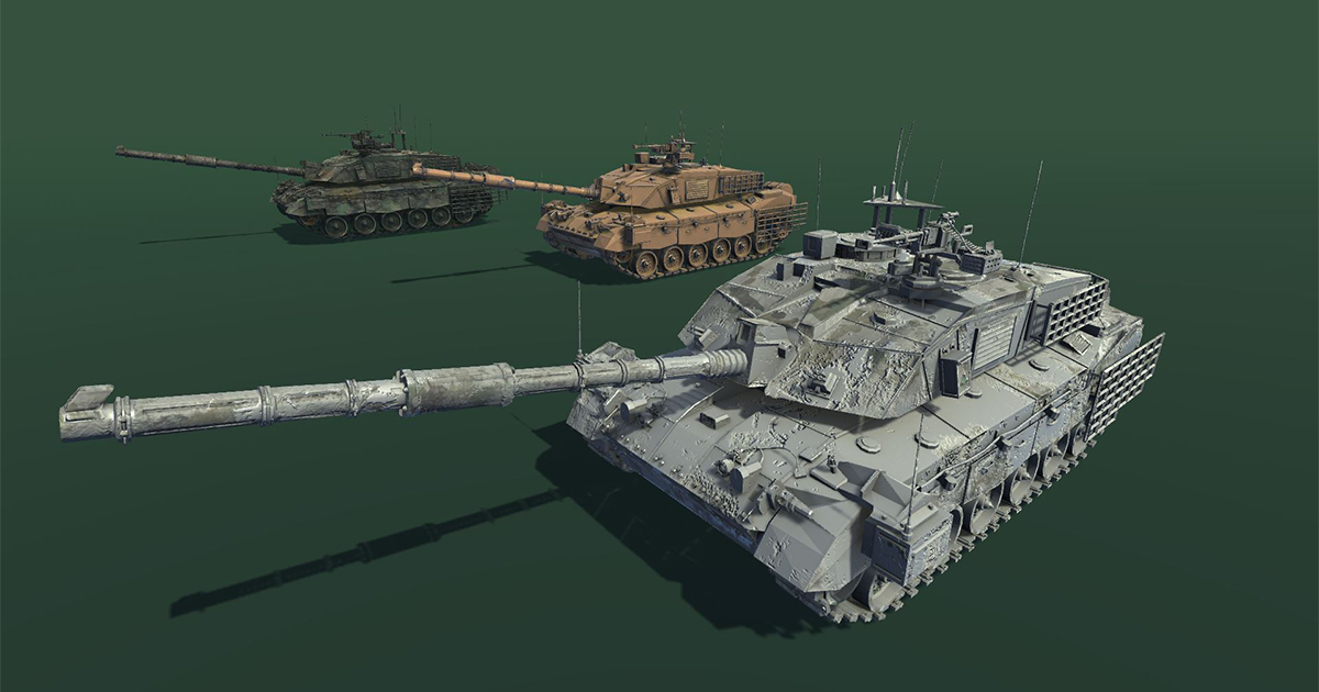 Modern Military Tank | 3D Vehicles | Unity Asset Store