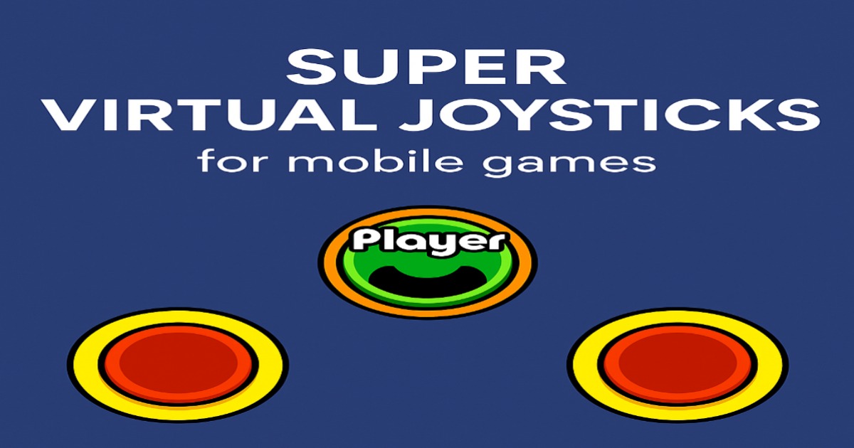 Super Virtual Joysticks – Dual On-Screen Joystick System for Unity | Input Management | Unity ...