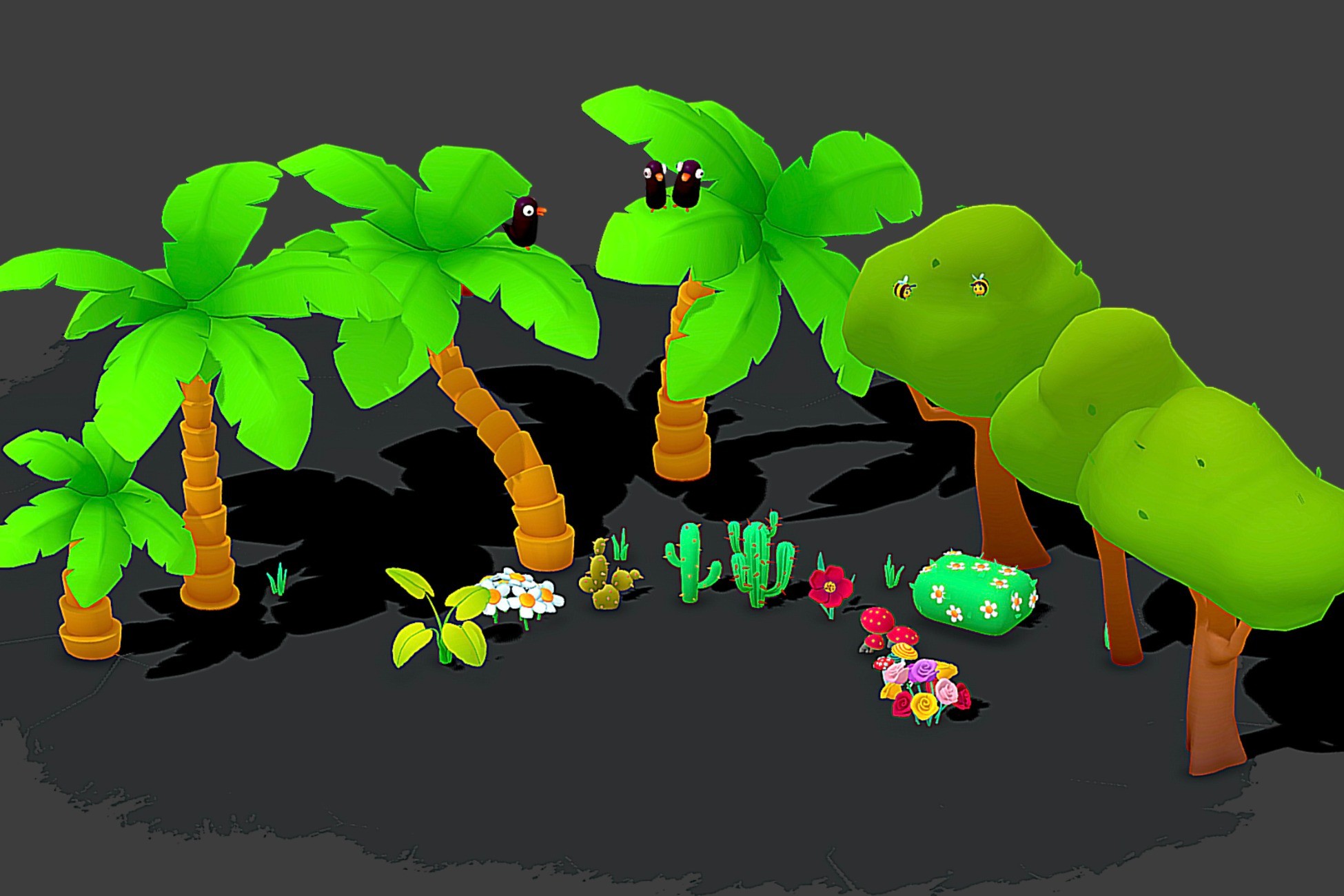 3D-Vegetation-Trees by Look Games