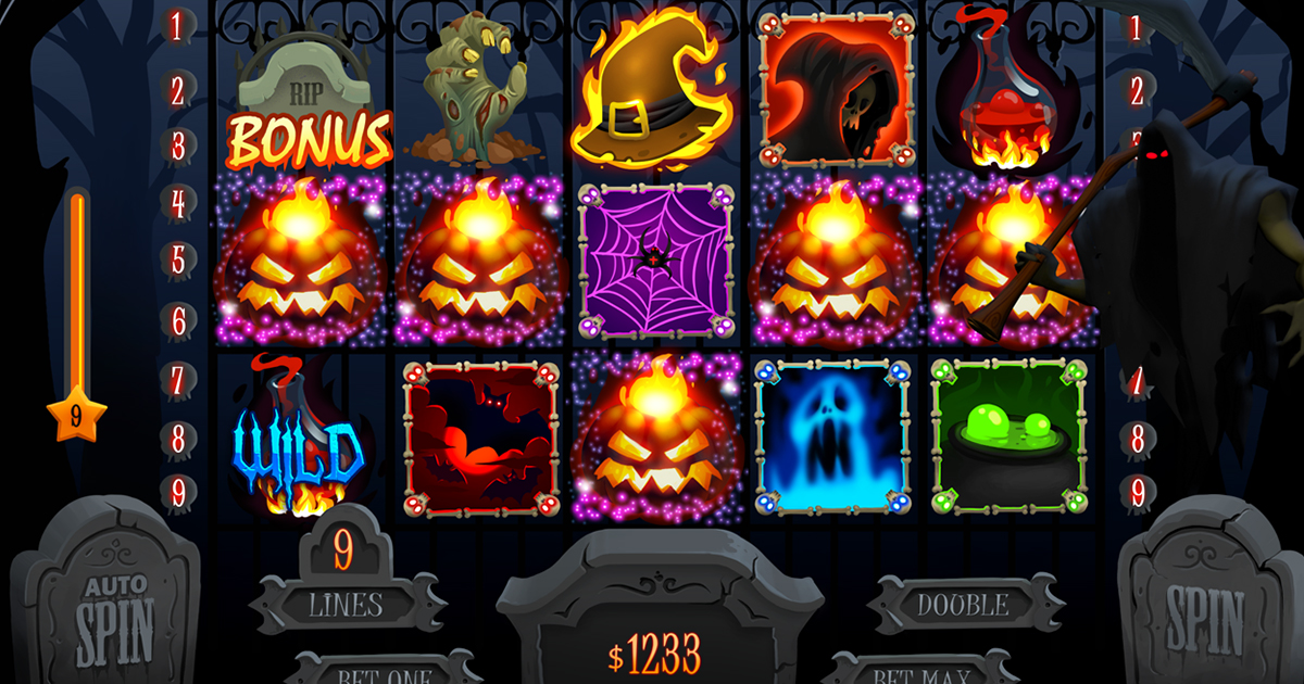 Halloween slot game assets | 2D Textures & Materials | Unity Asset Store
