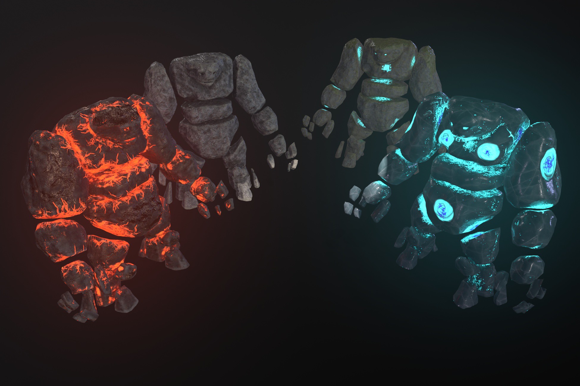 Golem Pack v1 | Characters | Unity Asset Store