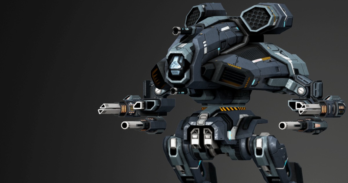 Vanguard - Battle Mech | 3D Robots | Unity Asset Store