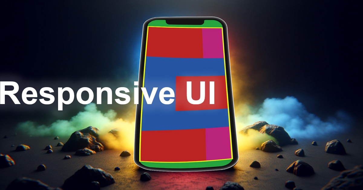 Easy Responsive Ui With Automatic Safe Area Auto Safearea For Notch