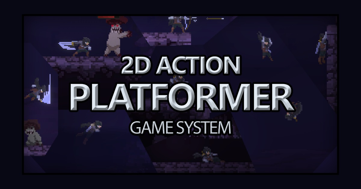 2d Action Platformer Game System Systems Unity Asset Store