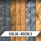Hand Painted Textures - Vol 28 - Rocks 3