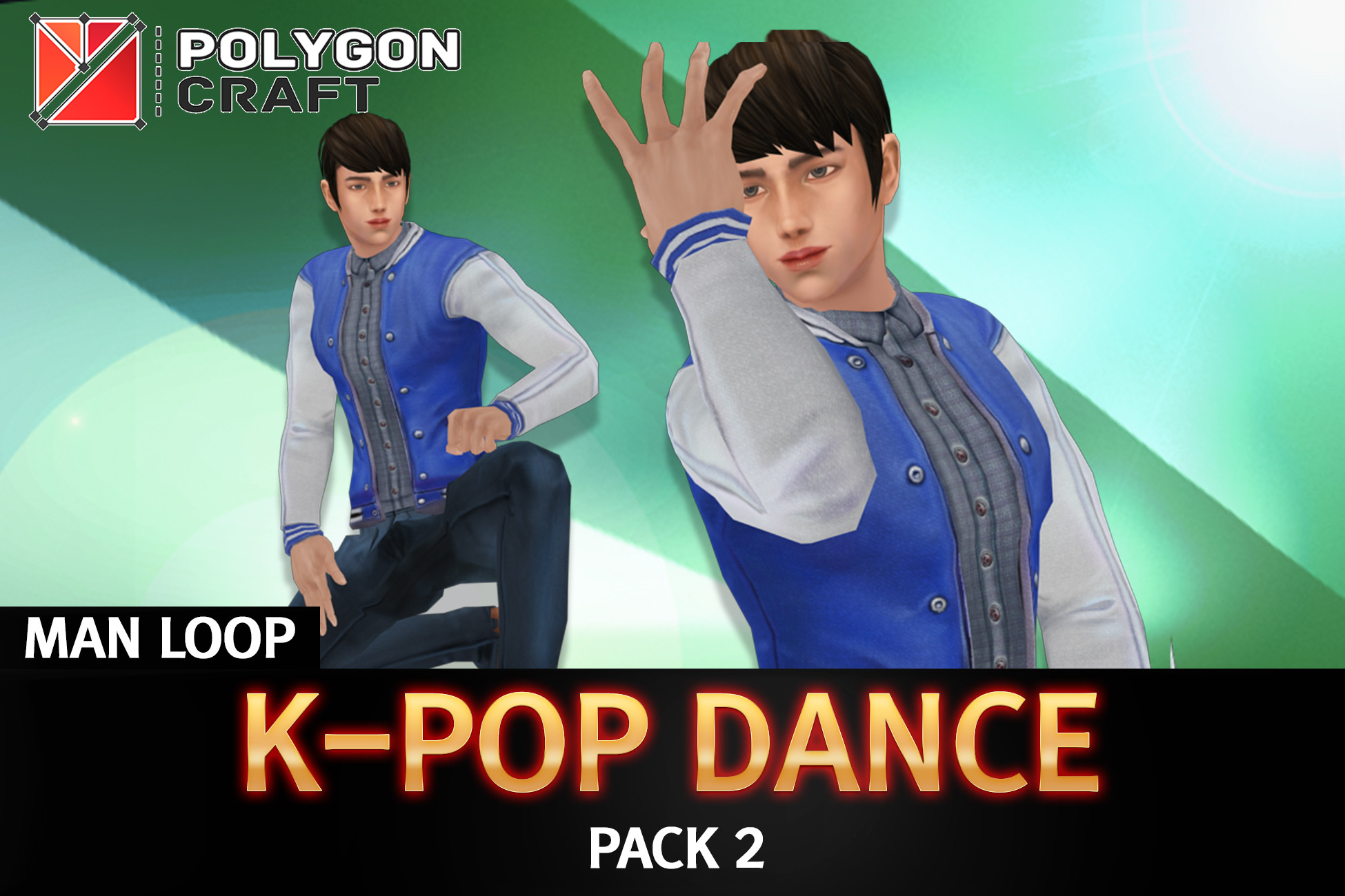 K-POP Dance Pack 2 (Man Loop) | Unity AssetStore Price down information