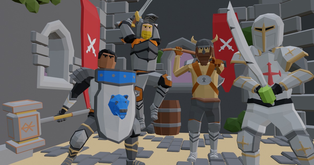 LOW POLY WARRIORS - Animated & Modular | Characters | Unity Asset Store