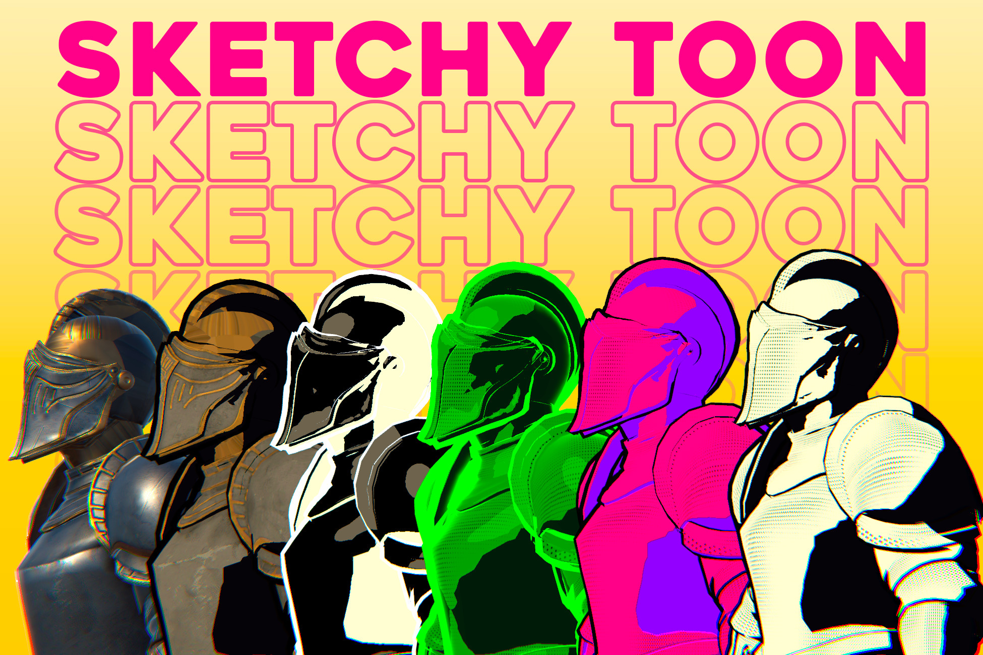 Sketchy Toon Shader (URP) | VFX Shaders | Unity Asset Store