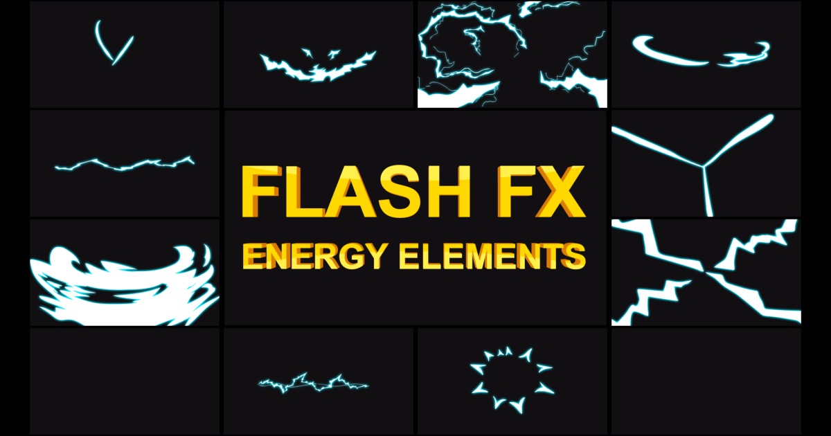 2D Flash FX Energy Elements | VFX | Unity Asset Store