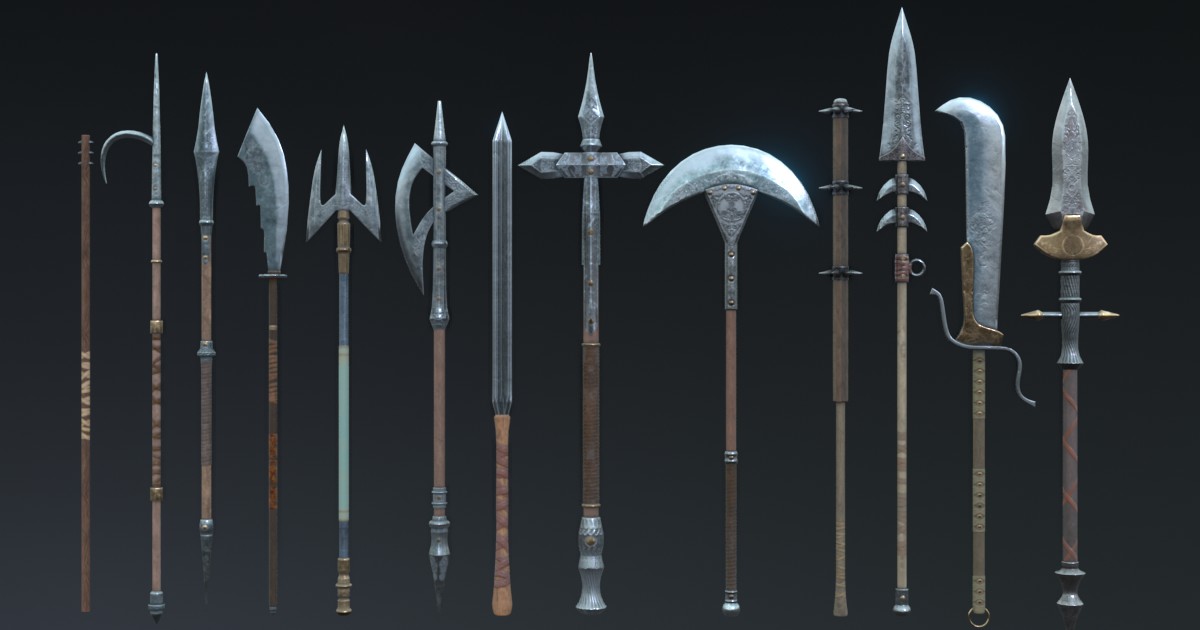 Amazon set | 3D Weapons | Unity Asset Store