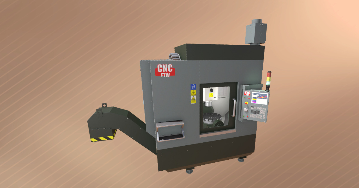 CNC Mill Set | 3D Industrial | Unity Asset Store