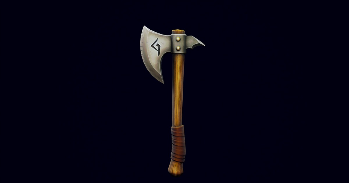 Axe. | 3D Weapons | Unity Asset Store