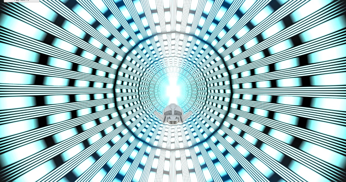 Sci-fi Tunnel of Space Shuttle | VFX | Unity Asset Store