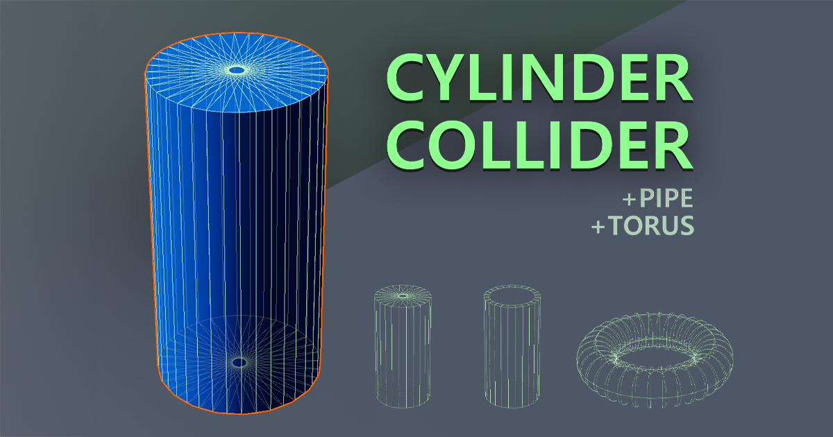 Cylinder Collider v2 | Physics | Unity Asset Store
