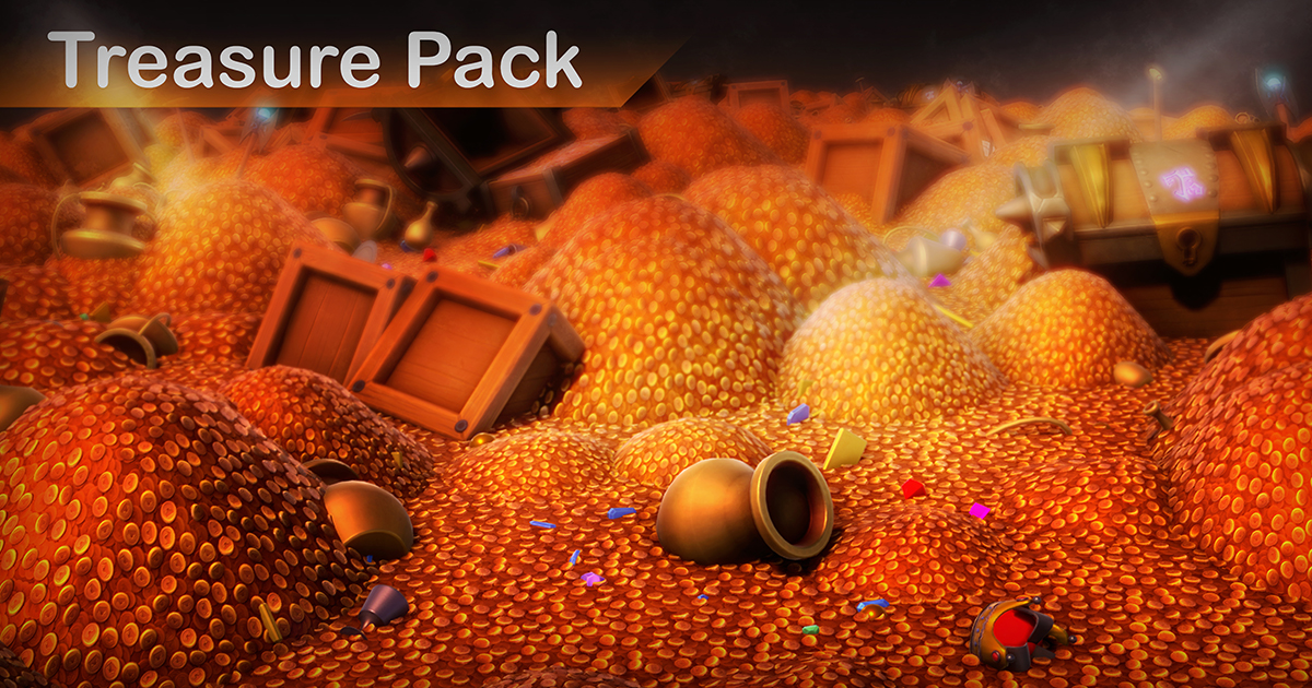 Treasures Pack | 3D Props | Unity Asset Store