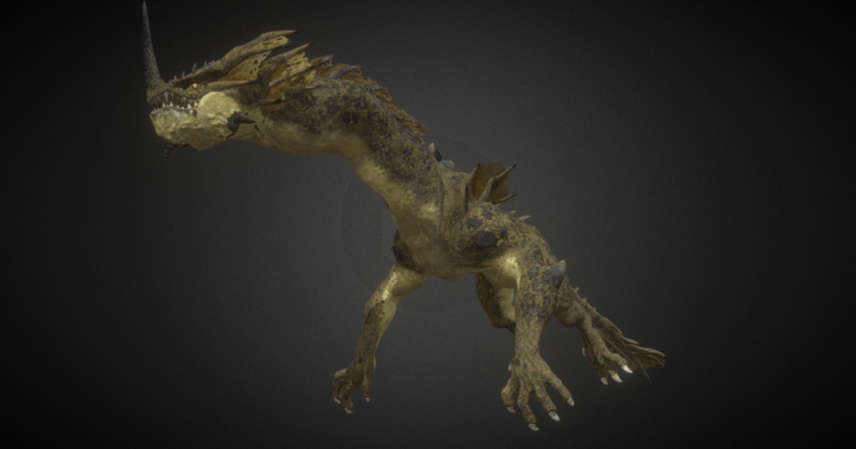 Great Draco Thunder | 3D Creatures | Unity Asset Store