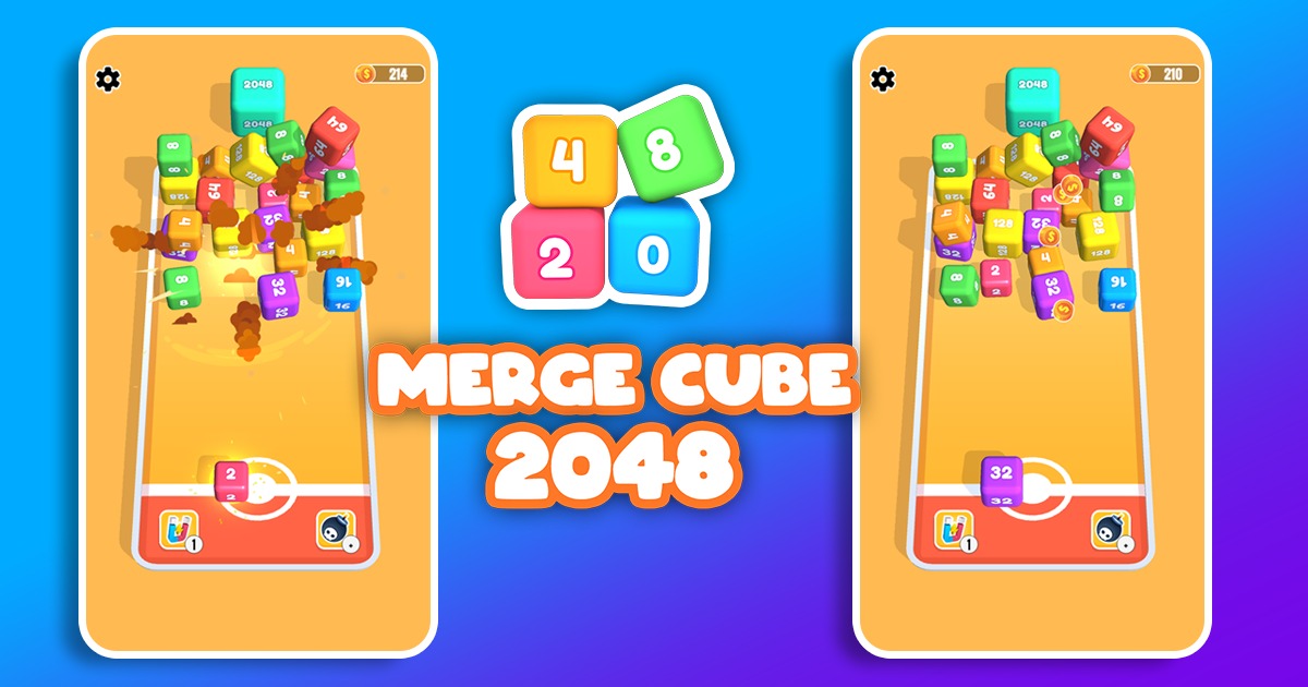 Merge Cube 2048 – Ready-to-Publish 3D Merge Puzzle Template | Packs ...