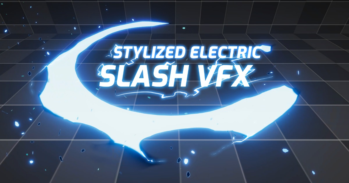 Stylized Electricity Slash VFX-2 | VFX Particles | Unity Asset Store